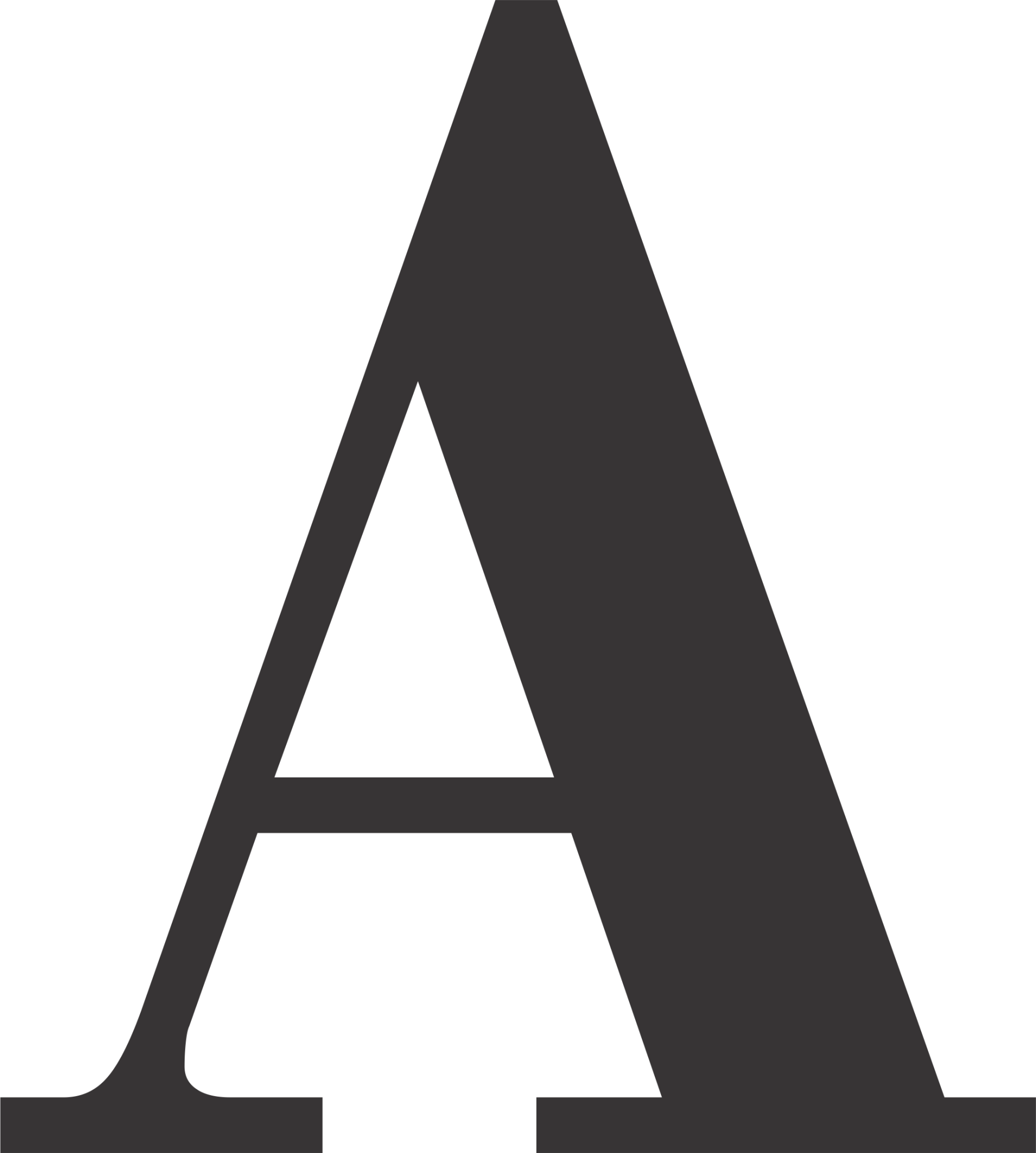 Molde da Letra A - Psfont tk