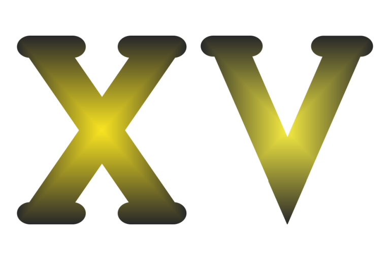 Roman Numerals 15 - Psfont tk