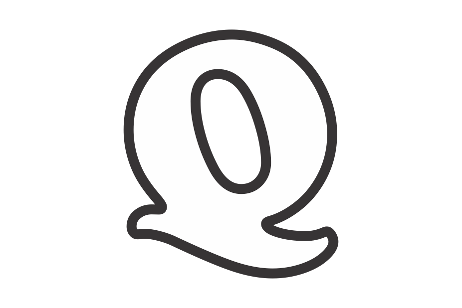 Molde letra q – Psfont tk